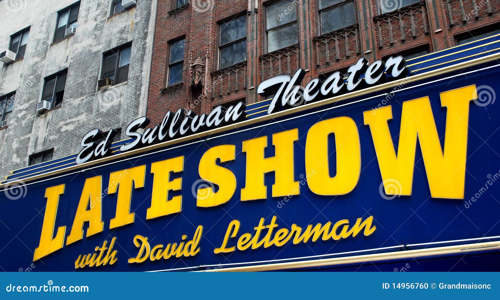 David letterman editorial image. Image of urban, square - 14956760