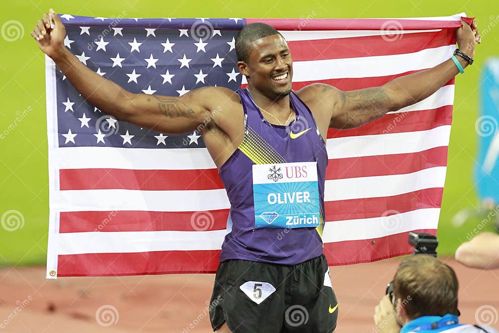 David Oliver (USA) editorial stock image. Image of fitness - 15676569