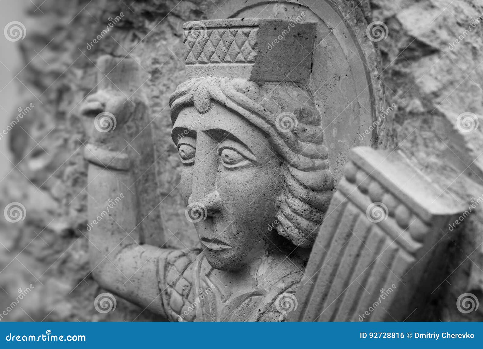 David the Psalmist stock photo. Image of psalm, sculpture - 92728816