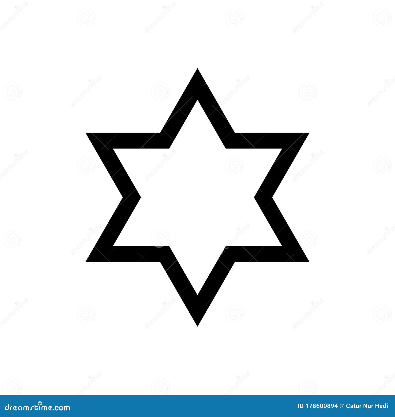 David Star Icon Flat Vector Template Design Trendy Stock Vector ... David Star Icon Flat Vector Template Design Trendy Stock Vector ...