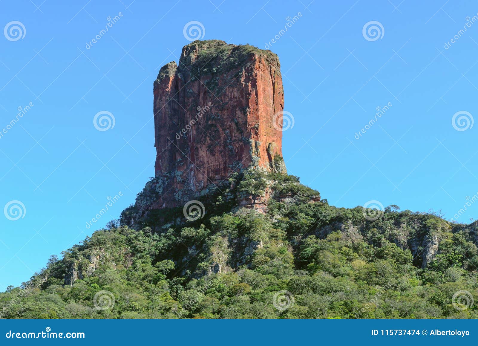 Devils Tooth And Toothpick In The Amphitheatre Stock Photo ...