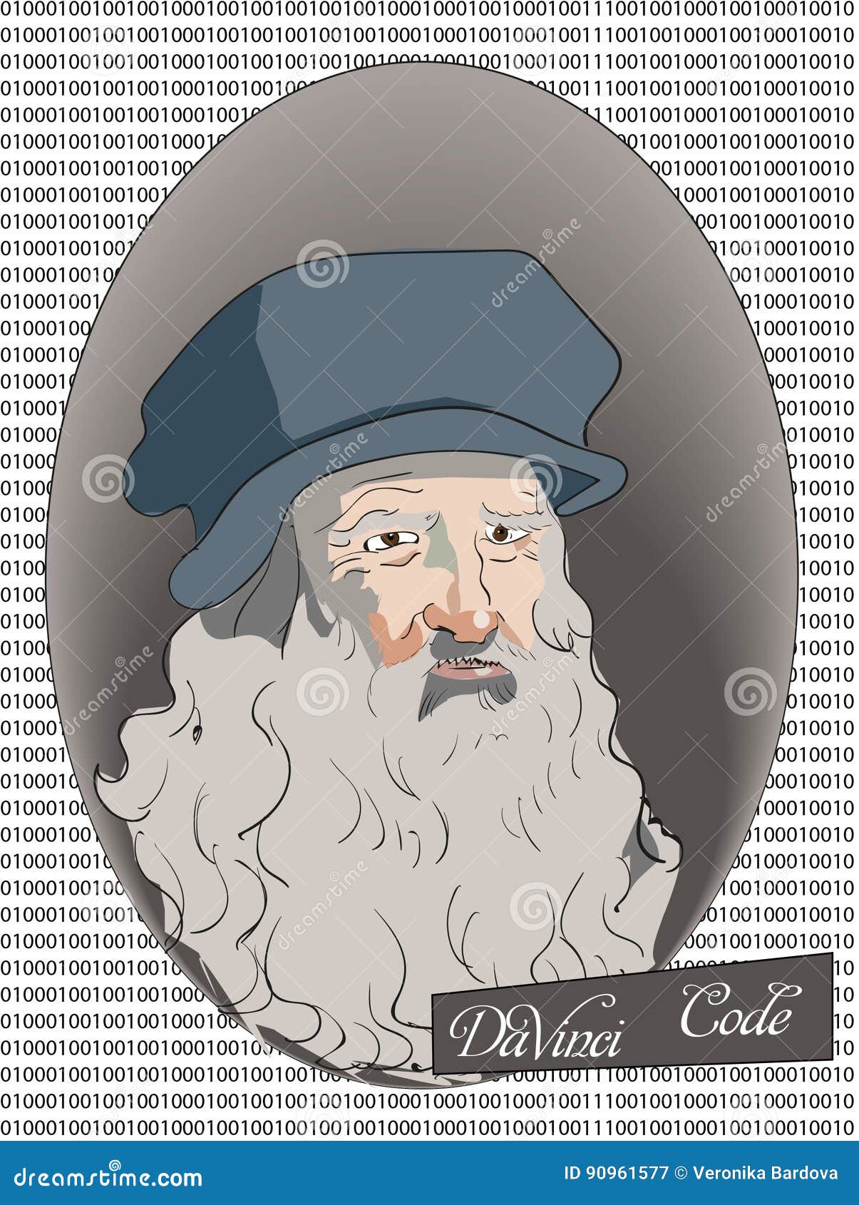 DaVinci Code Royalty-Free Cartoon | CartoonDealer.com #90961577