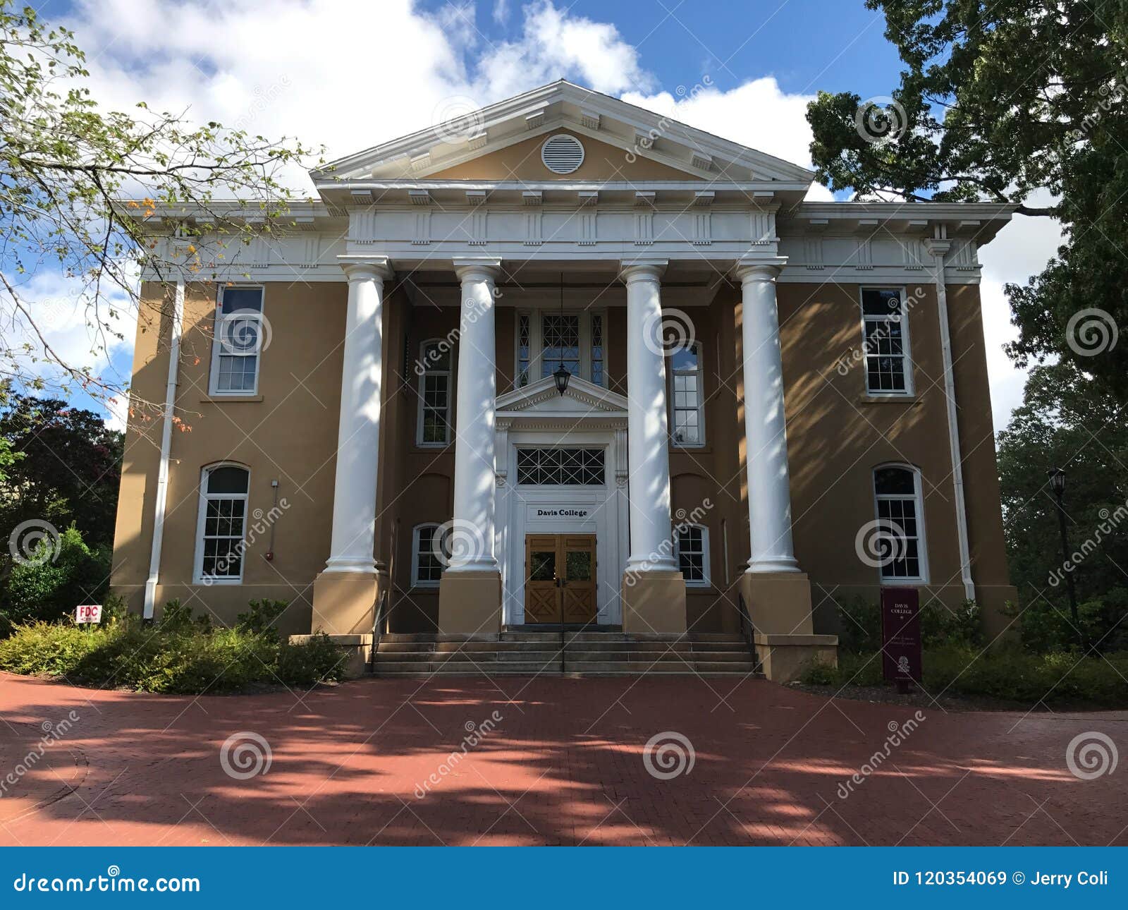 Davis College on the Campus of the University of South Carolina ...