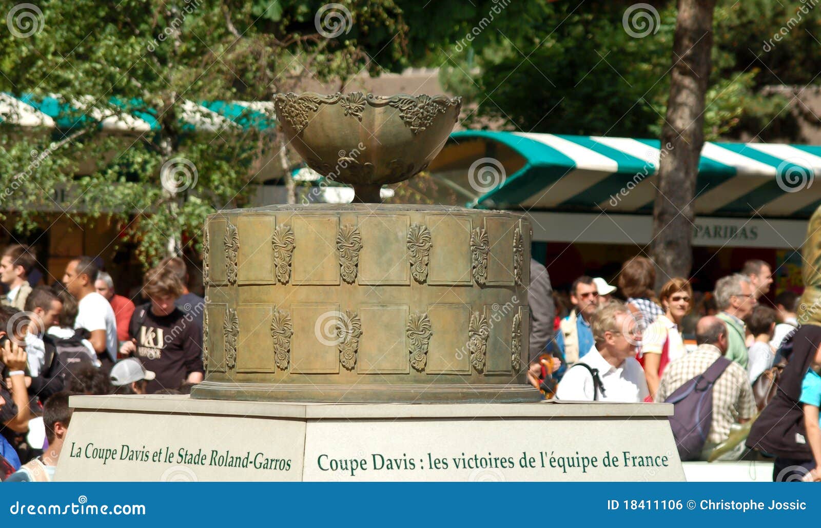 Davis Cup Trophy Replica editorial photo. Image of game - 18411106