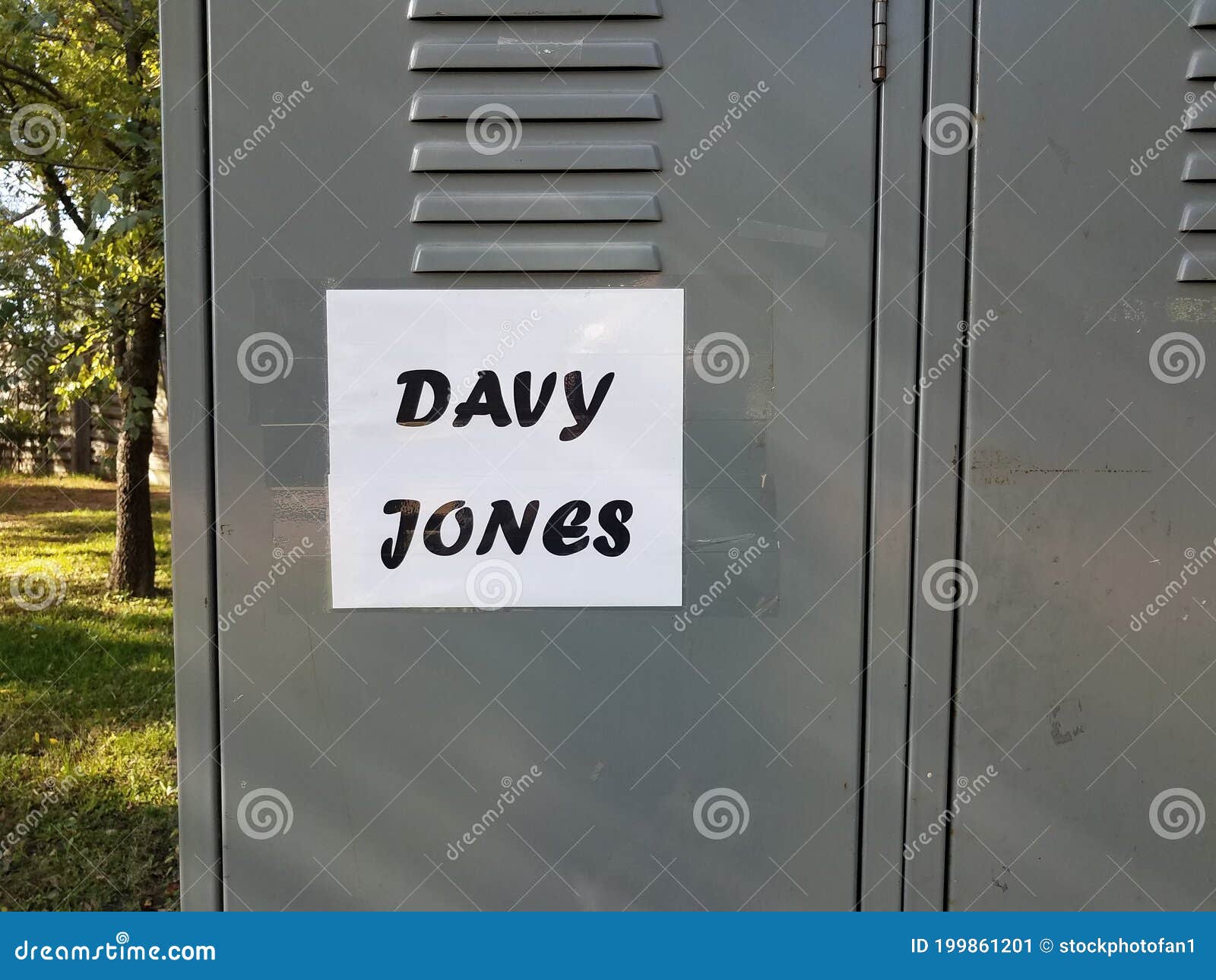 Davy Jones Locker Sign