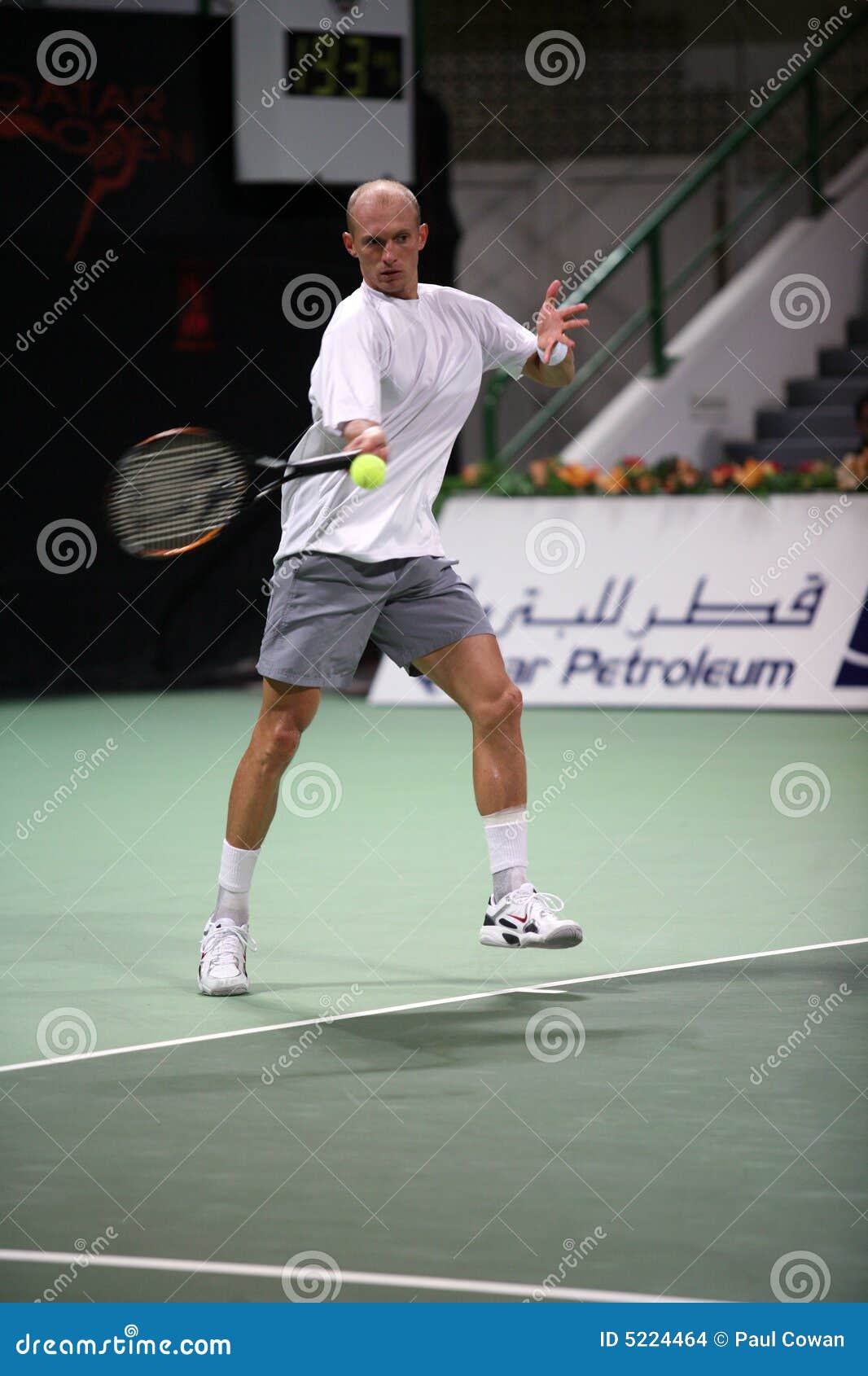 Davydenko Returning in Qatar Editorial Stock Image - Image of event ...