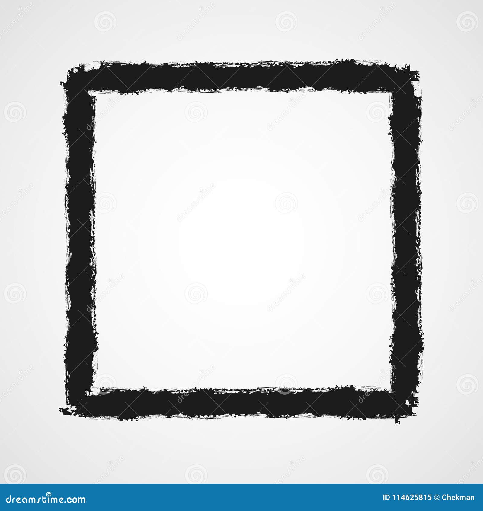 Dawing Van Vierkant Kader Vector Illustratie Stock Illustratie ...