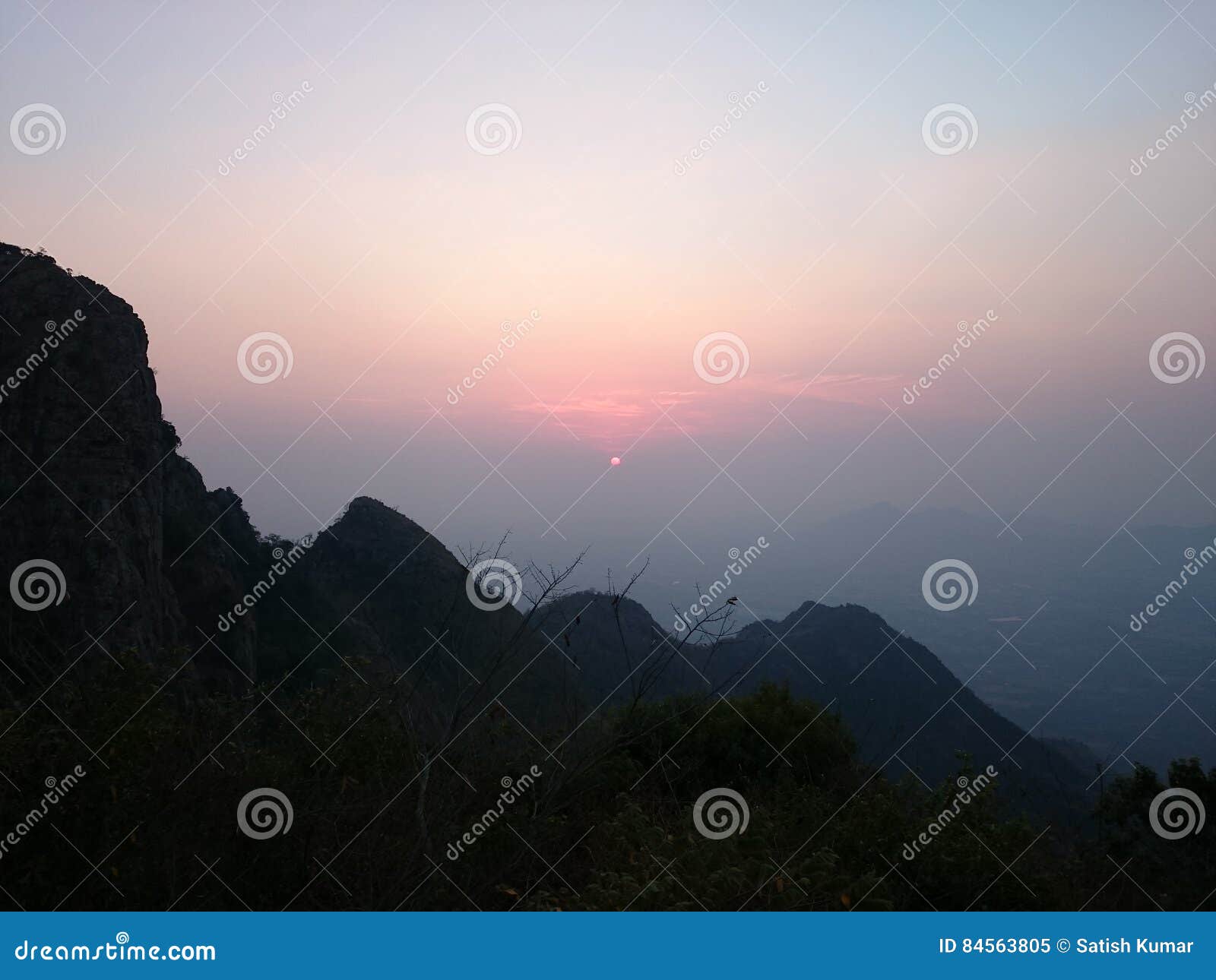 Dawn hours stock image. Image of dawn, hill, towers, hours - 84563805
