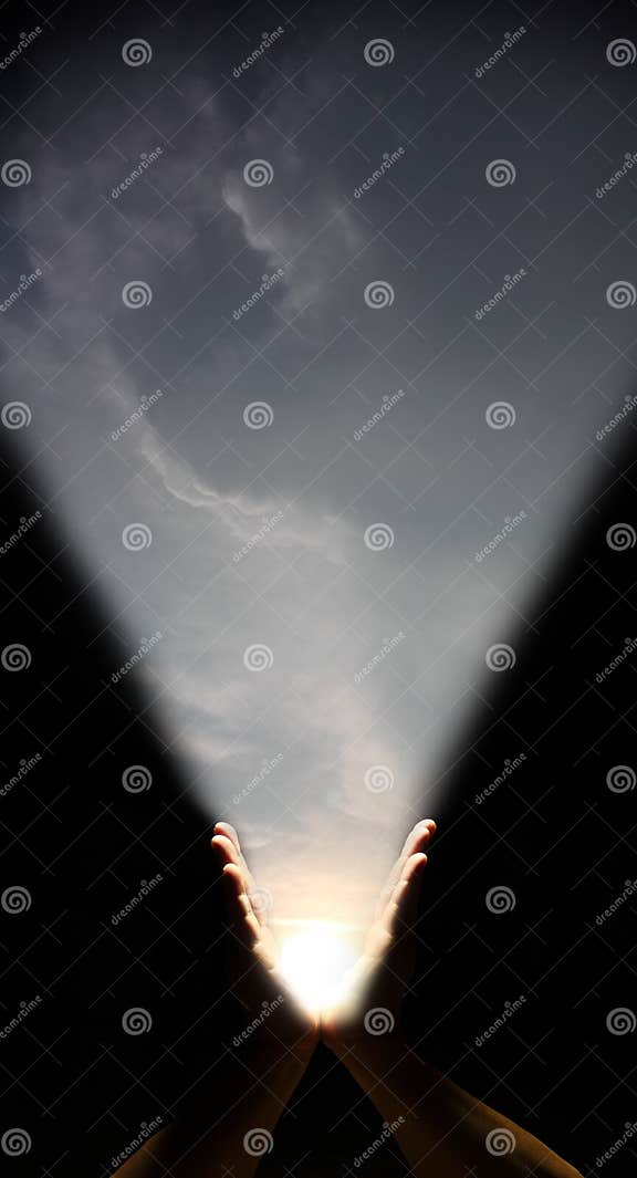 The dawn of man. stock image. Image of iconic, elemental - 15599831