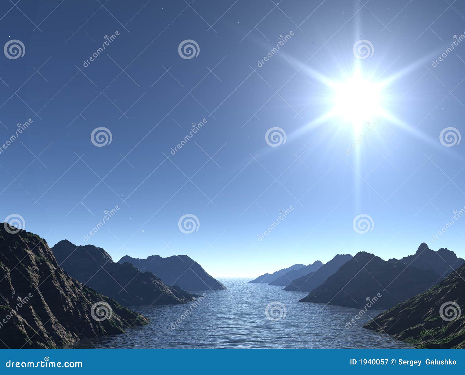 Dawn at river stock image. Image of nature, sunrise, outdoors - 1940057