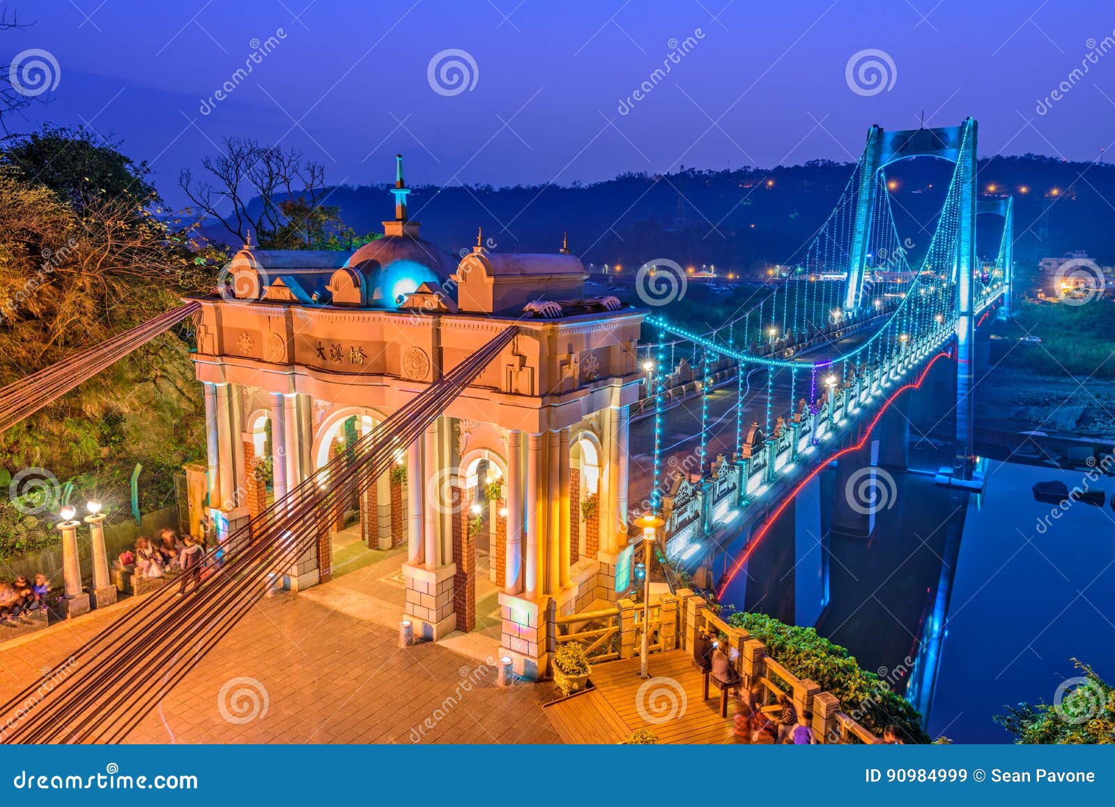 Daxi Bridge, Taiwan stock image. Image of ruian, scenic - 90984999