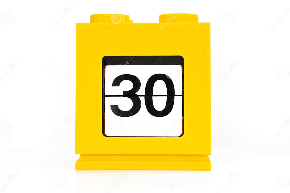 A day,30 stock image. Image of monday, future, date, isolated - 1432929