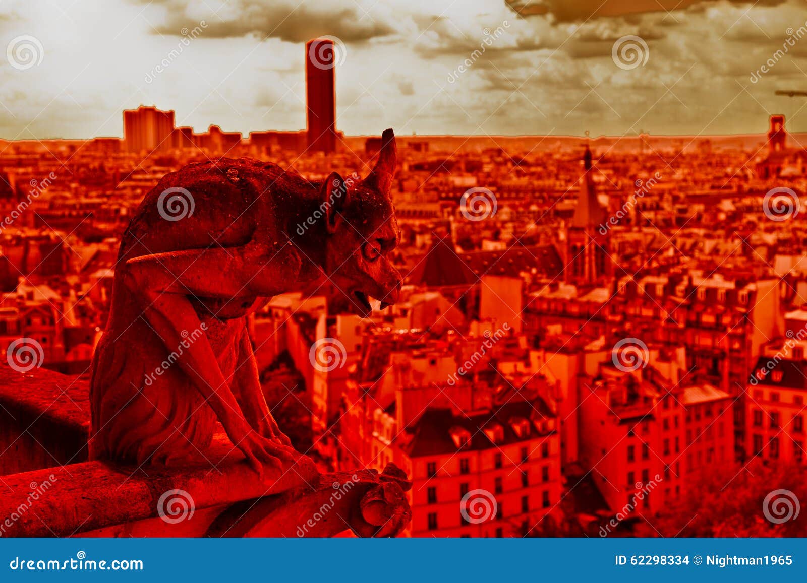 Day of the apocalypse stock photo. Image of landmark - 62298334