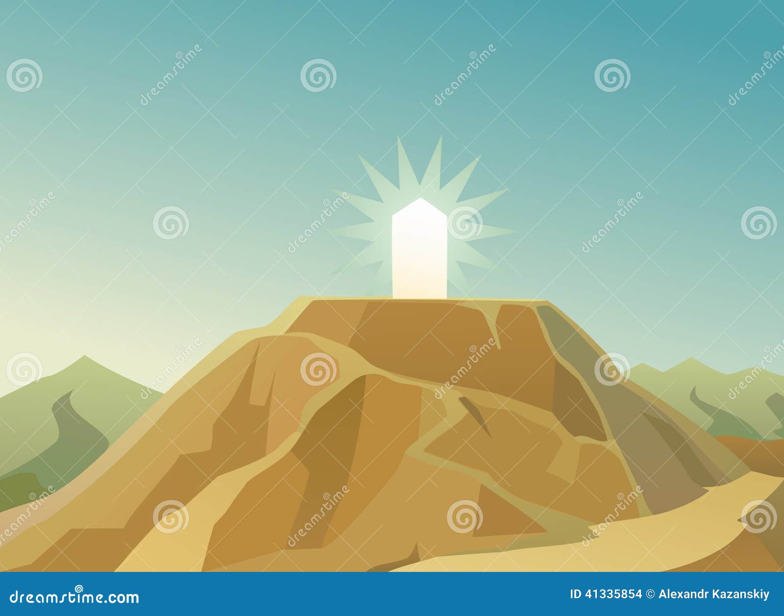 Day of Arafat stock vector. Illustration of muhammad - 41335854