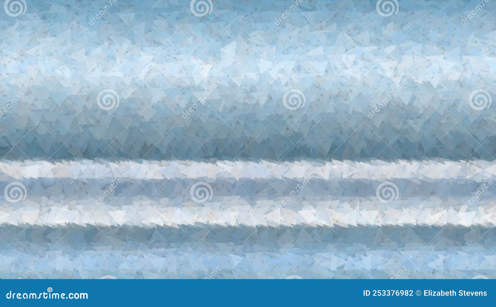 A Day at the Beach, As Seen through a Triangular Prism Stock ...