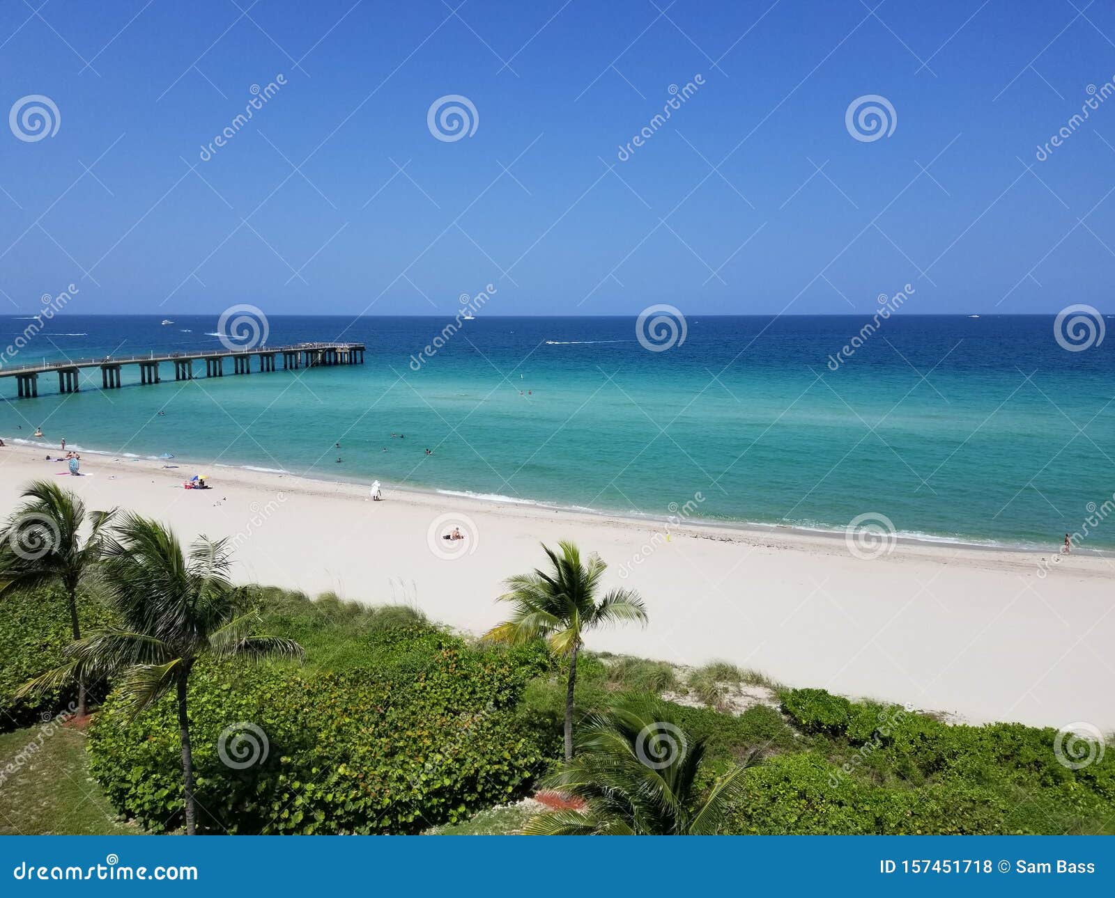 A Day at the Beach stock photo. Image of florida, beach - 157451718