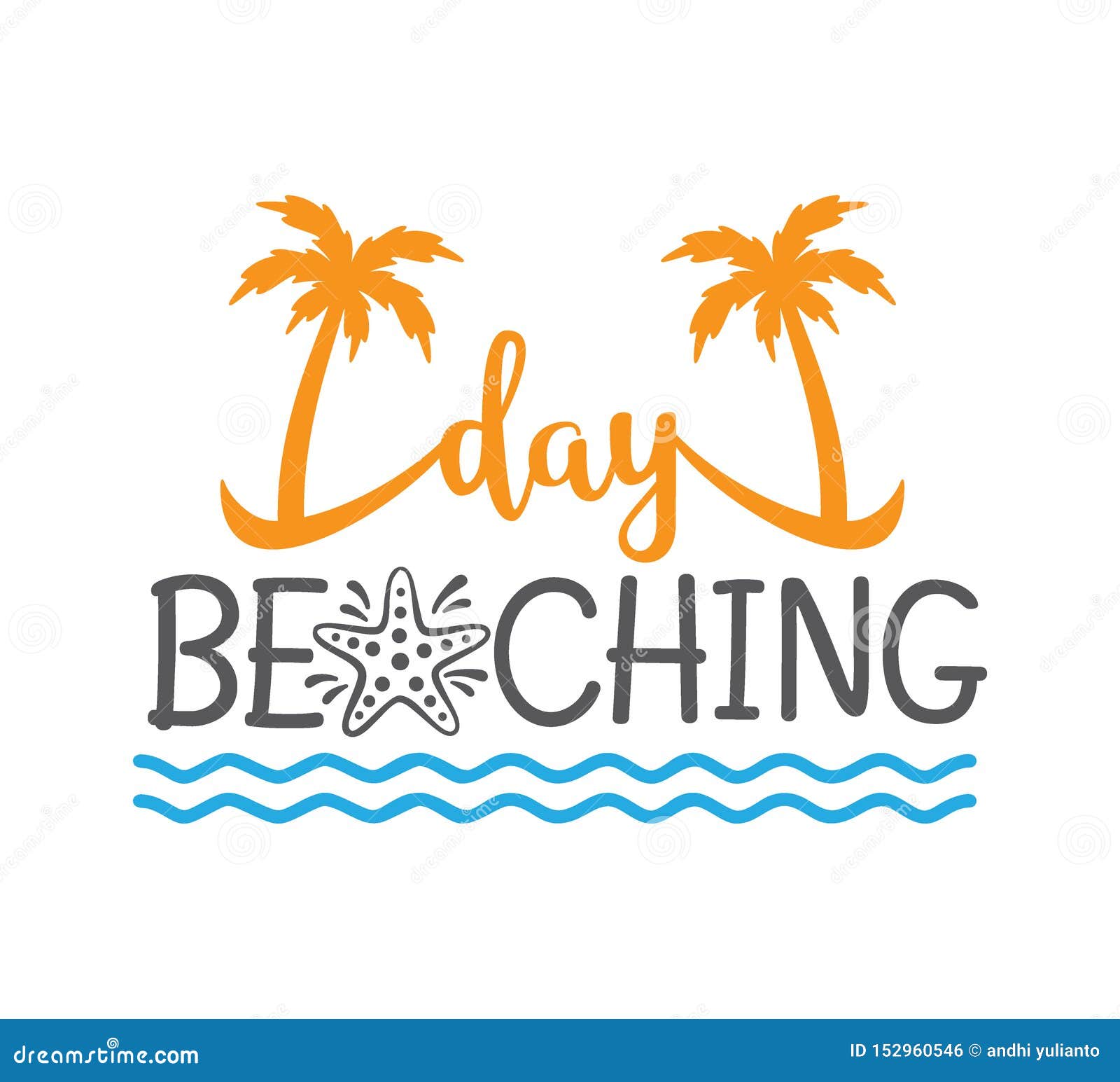 Day in the Beach Saying Quote Vector Design for Printable Sign and Card ...