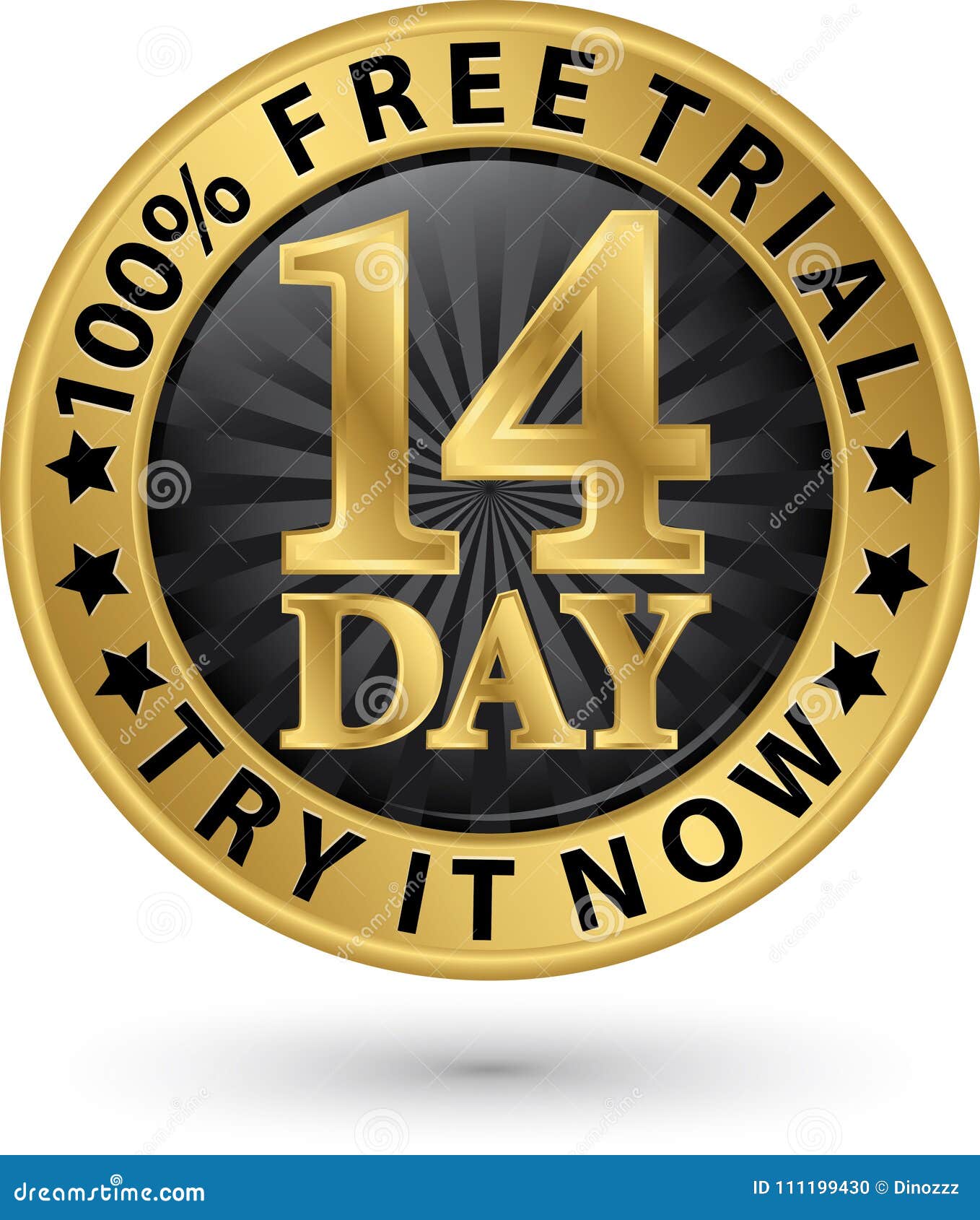 14 Day Free Trial Try it Now Golden Label, Vector Illustration Stock ... 14 Day Free Trial Try it Now Golden Label, Vector Illustration Stock ...