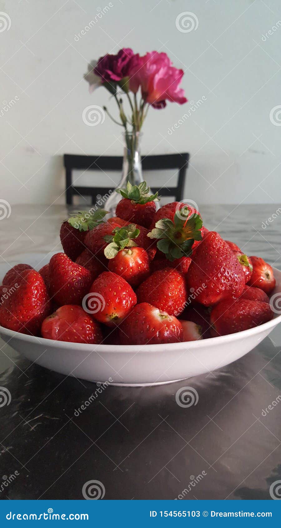 Strawberry on the table stock image. Image of freshstrawberry - 154565103