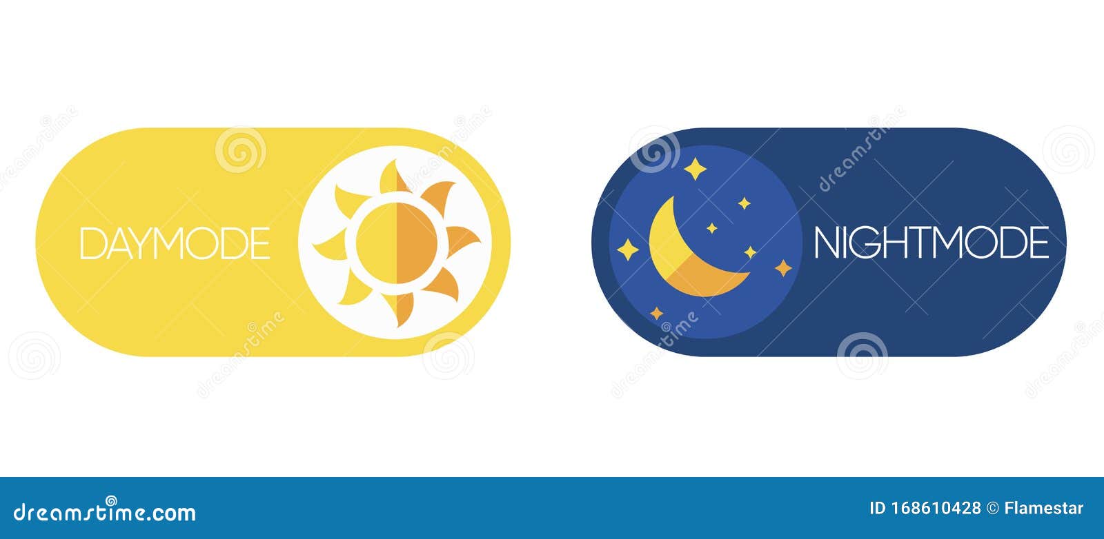 Day And Night Mode Switch Sun And Moon Light Filter Toggle Button Sleeping Mode Turn On Off