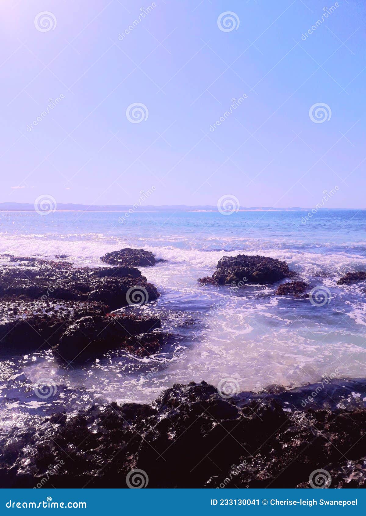 DAY at the OCEAN CALM stock image. Image of ocean, horizon - 233130041