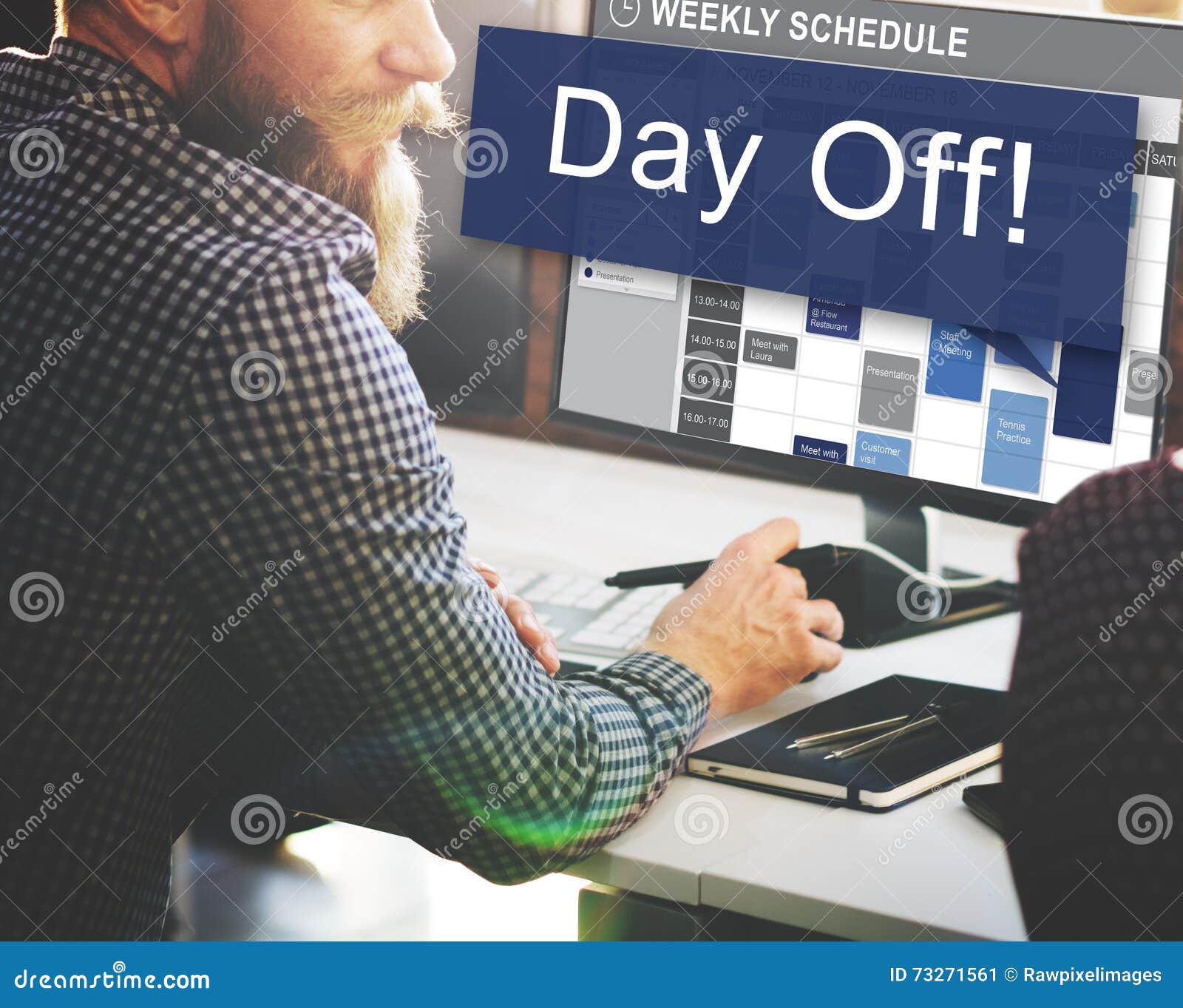 Day Off Holiday Vacation Relaxation Getaway Concept Stock Image - Image ...