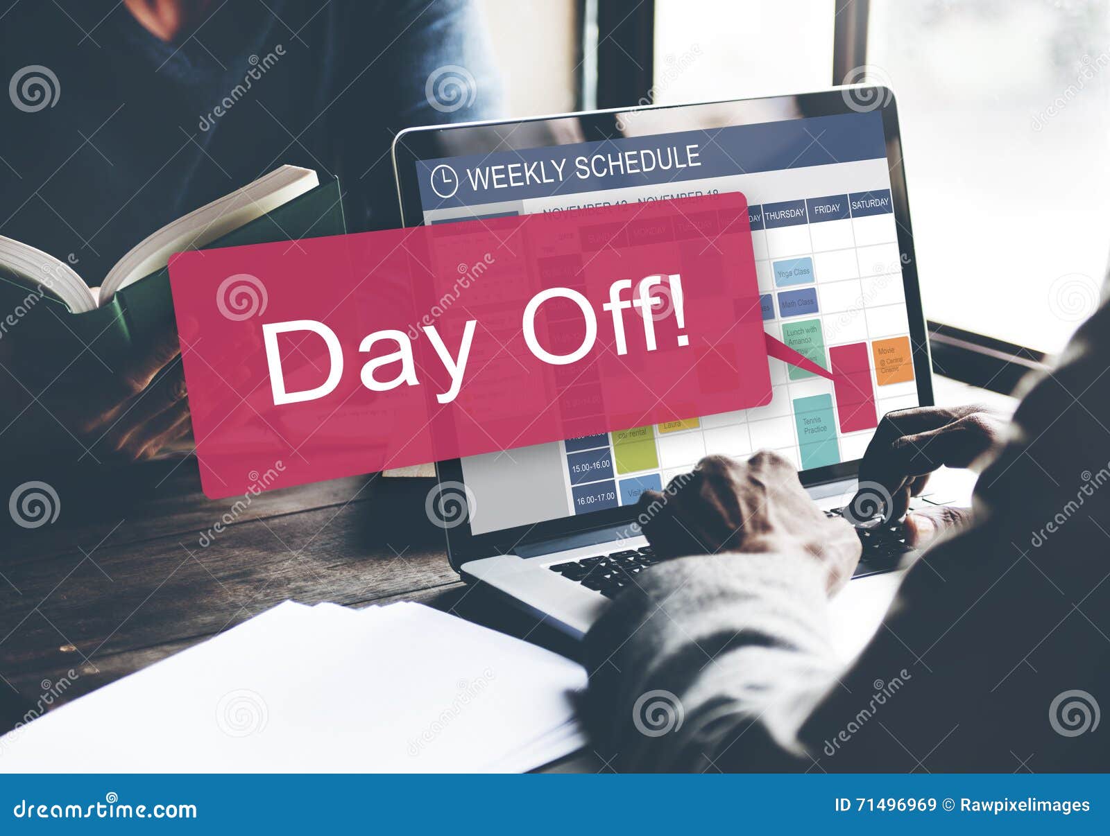 Day Off Vacation Holiday Event Relaxation Concept Stock Image - Image ...