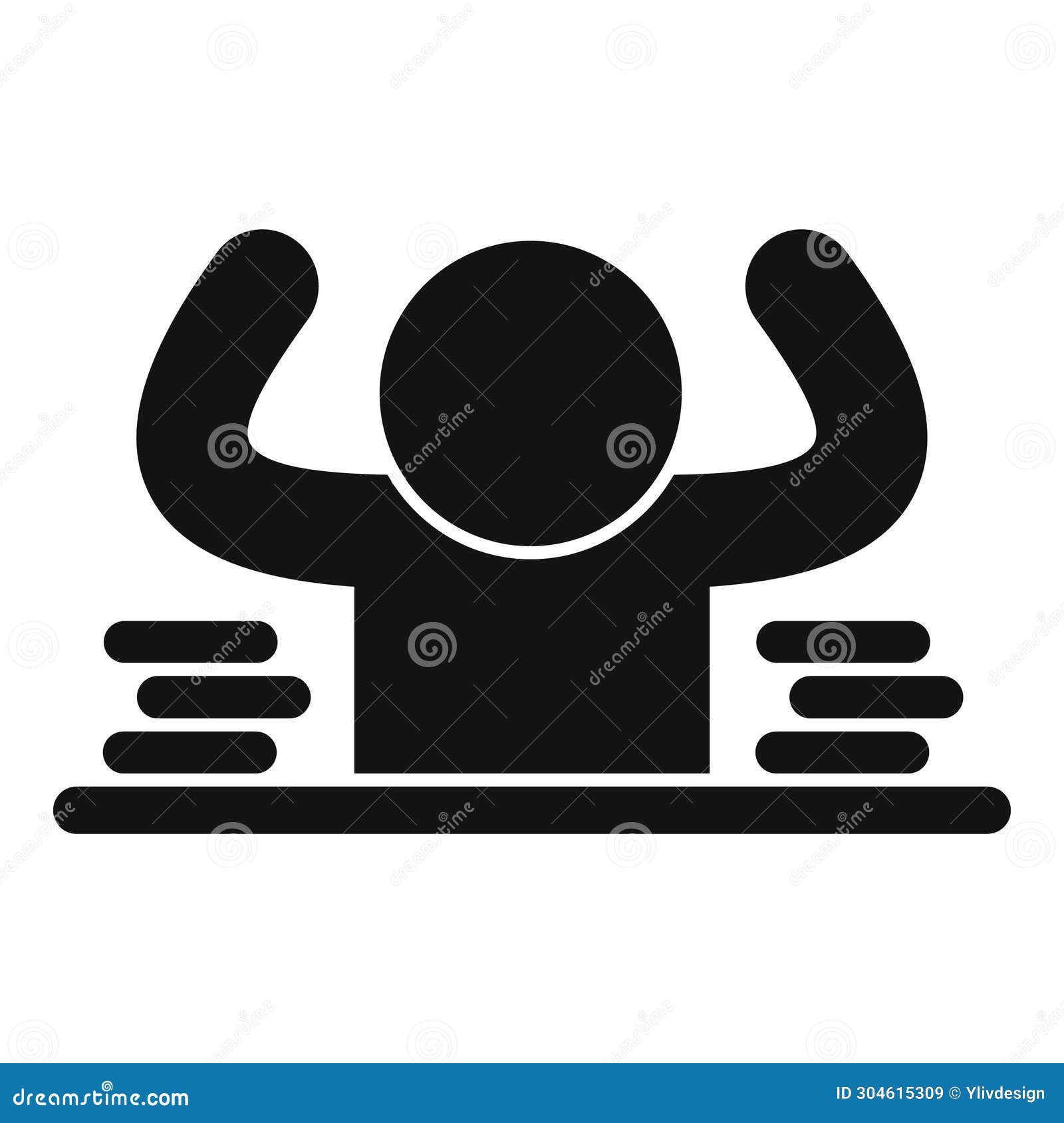 Day Office Desk Icon Simple Vector. Work Ready Active Stock ...