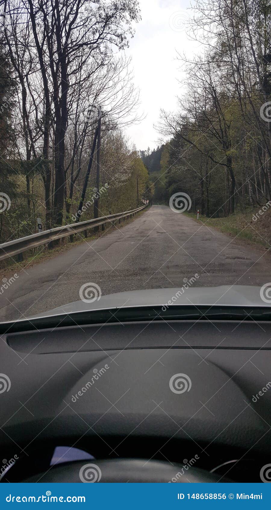 Day on the road stock photo. Image of view, road, dash - 148658856
