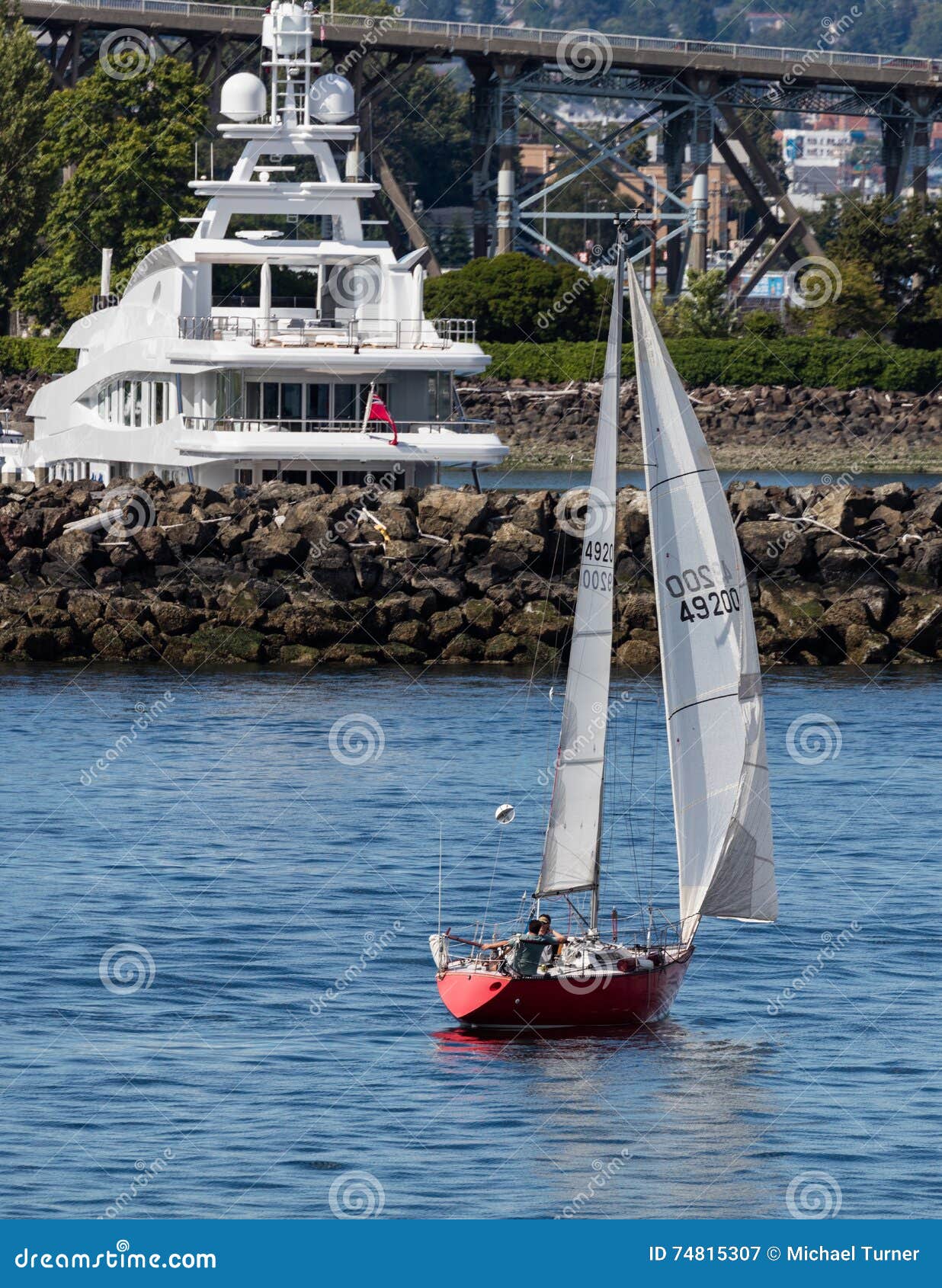 A Day for Sailing editorial photography. Image of harbor - 74815307