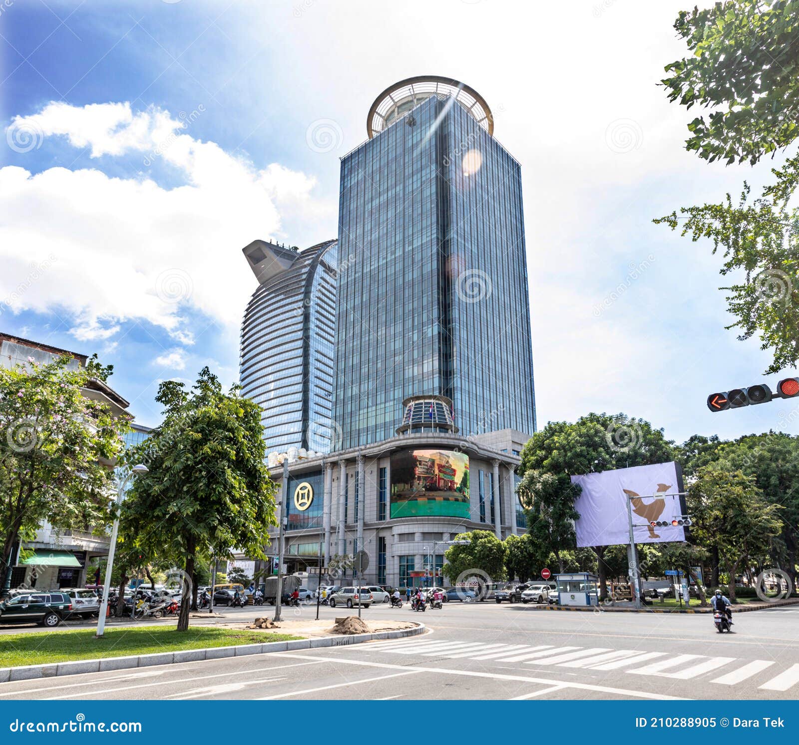 Day Shoot Skyscraper in Phnom Penh Editorial Image - Image of ...