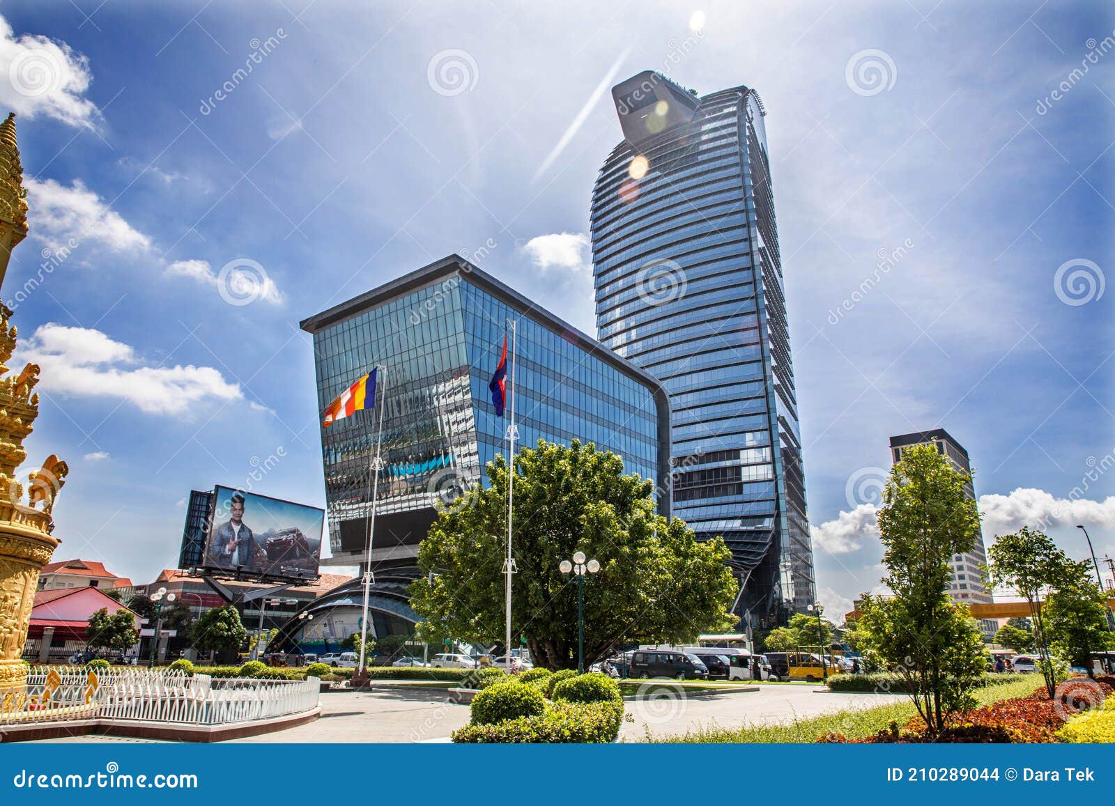 Day Shoot Skyscraper in Phnom Penh Editorial Stock Image - Image of ...
