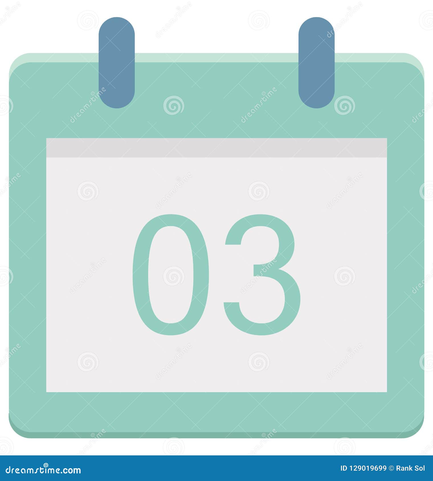 Day Three, 3 Special Event Day Vector Icon that Can Be Easily Modified ...