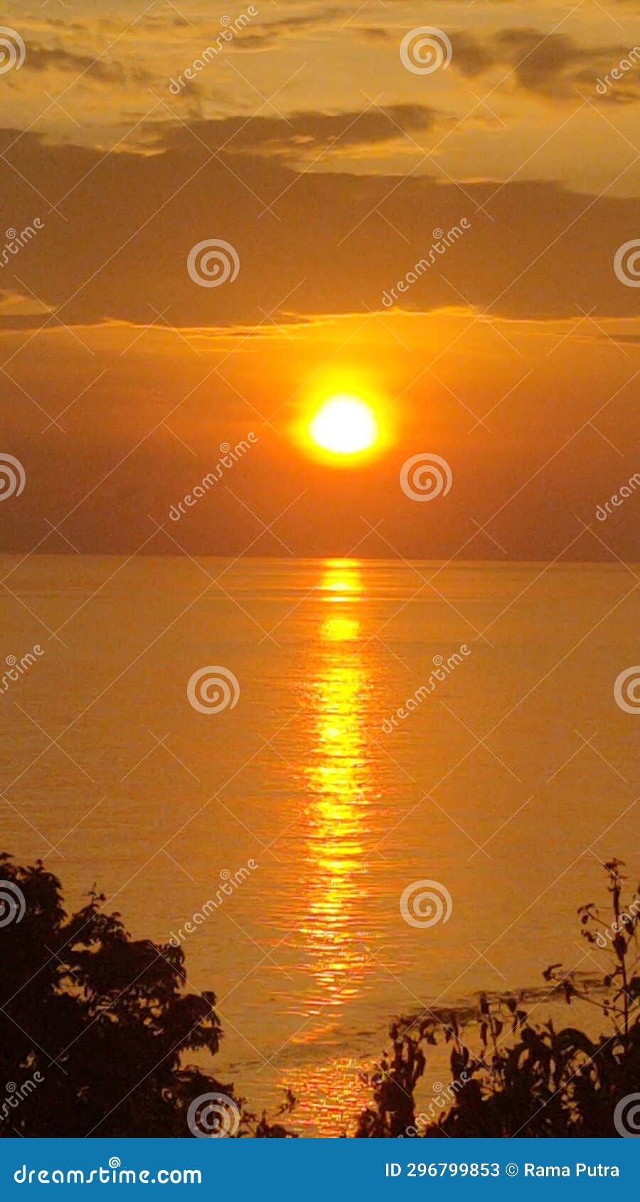 Day Turns To Night Marked by Sunset Stock Image - Image of night ...