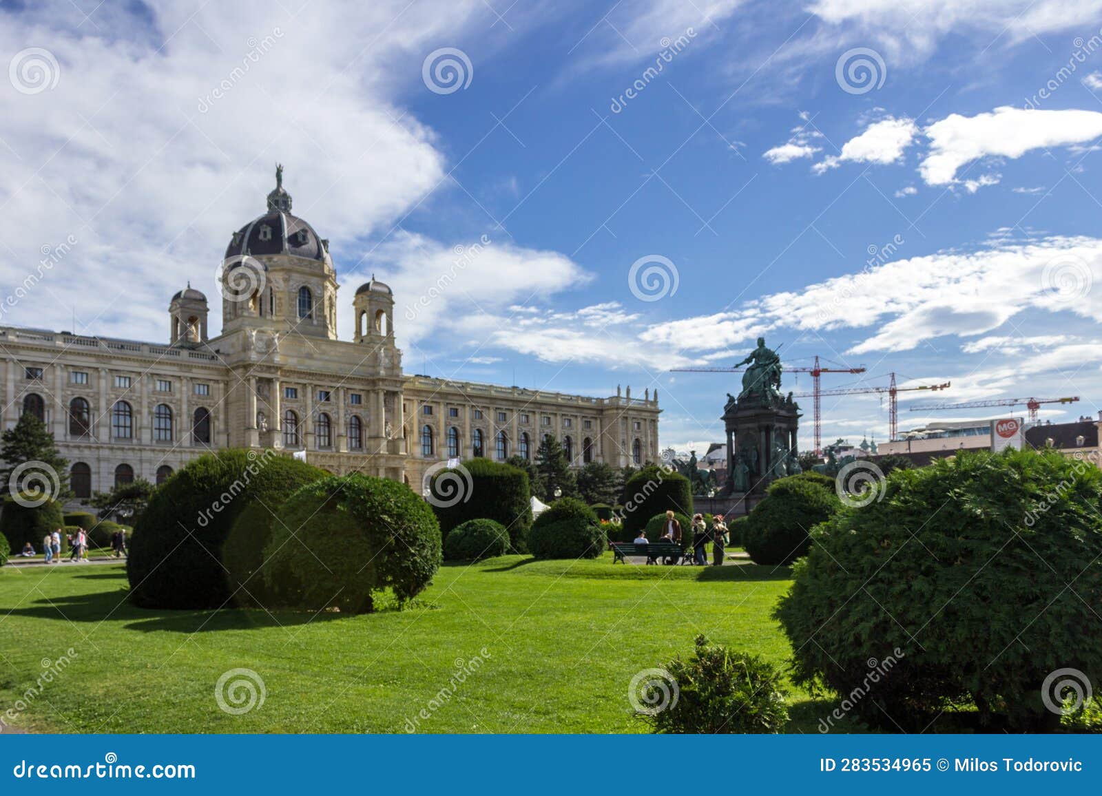 A Day in Vienna, Austria, Tree, Walk, People Editorial Image - Image of ...
