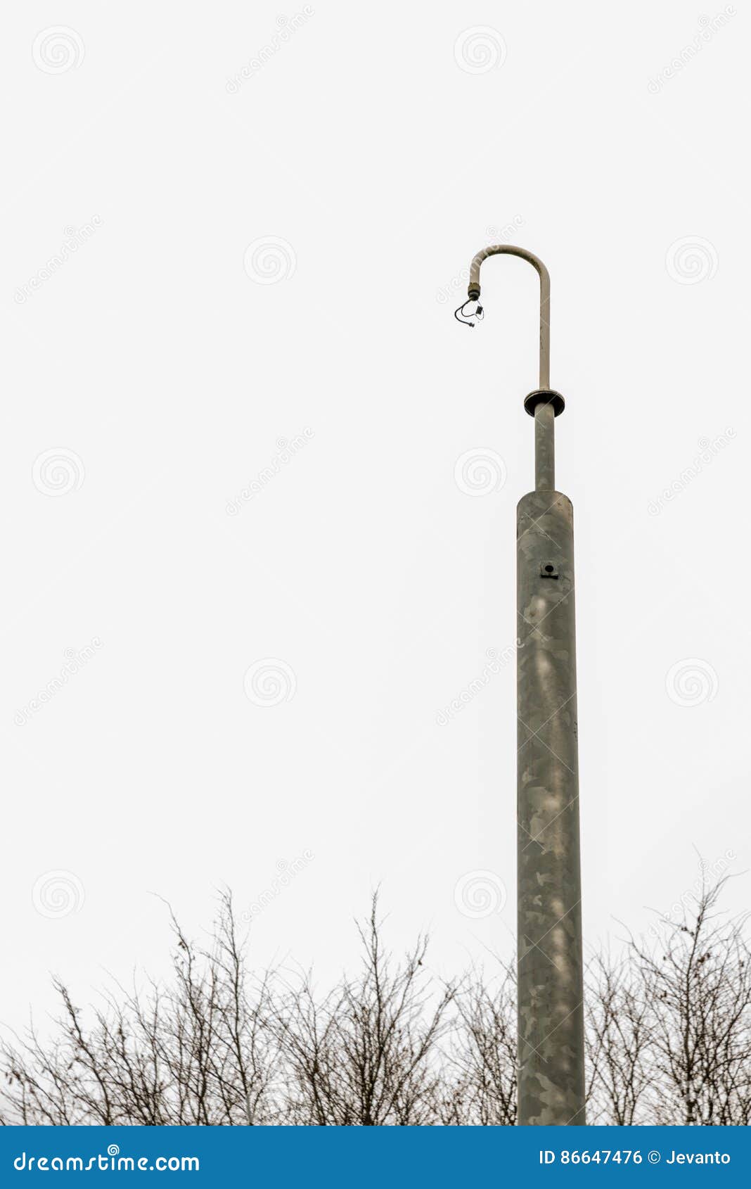 Day View of Empty CCTV Camera Stand Stock Photo - Image of desk ...