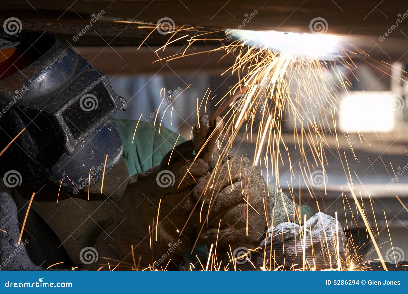 Day weld stock photo. Image of male, repair, welding, heat - 5286294