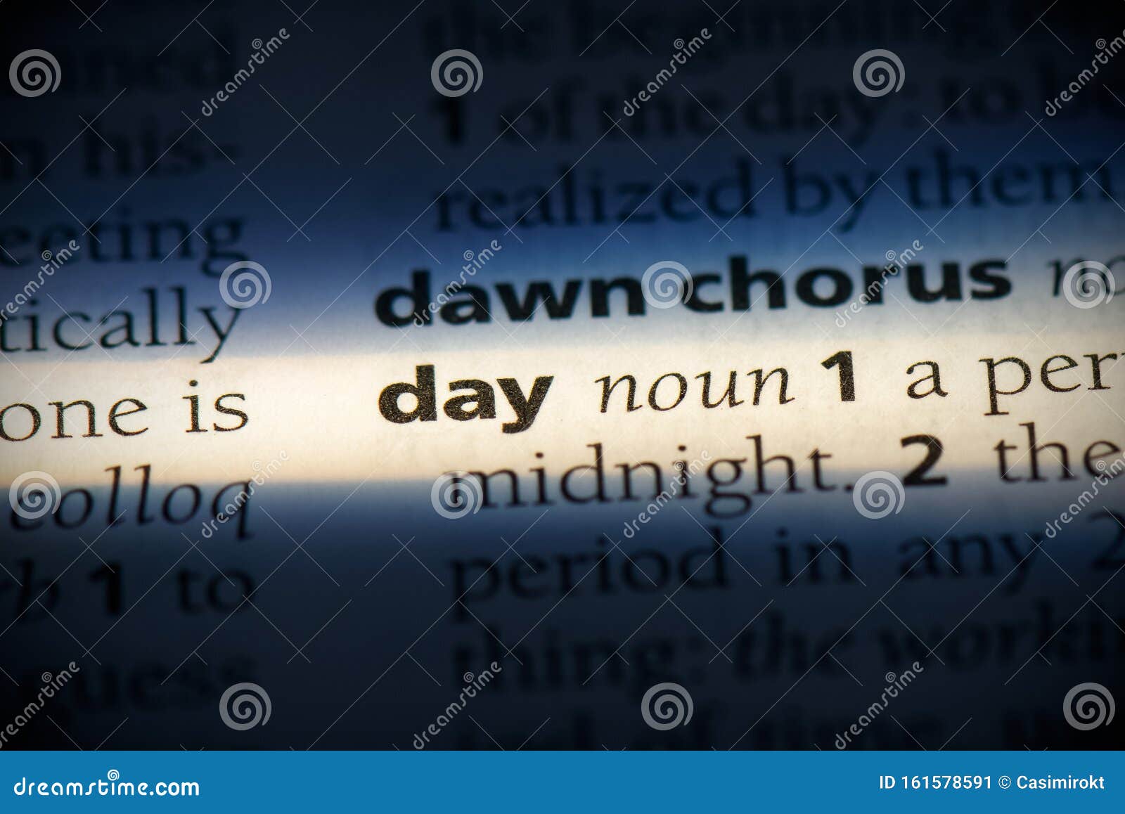 Day stock image. Image of linguistic, book, meaning - 161578591