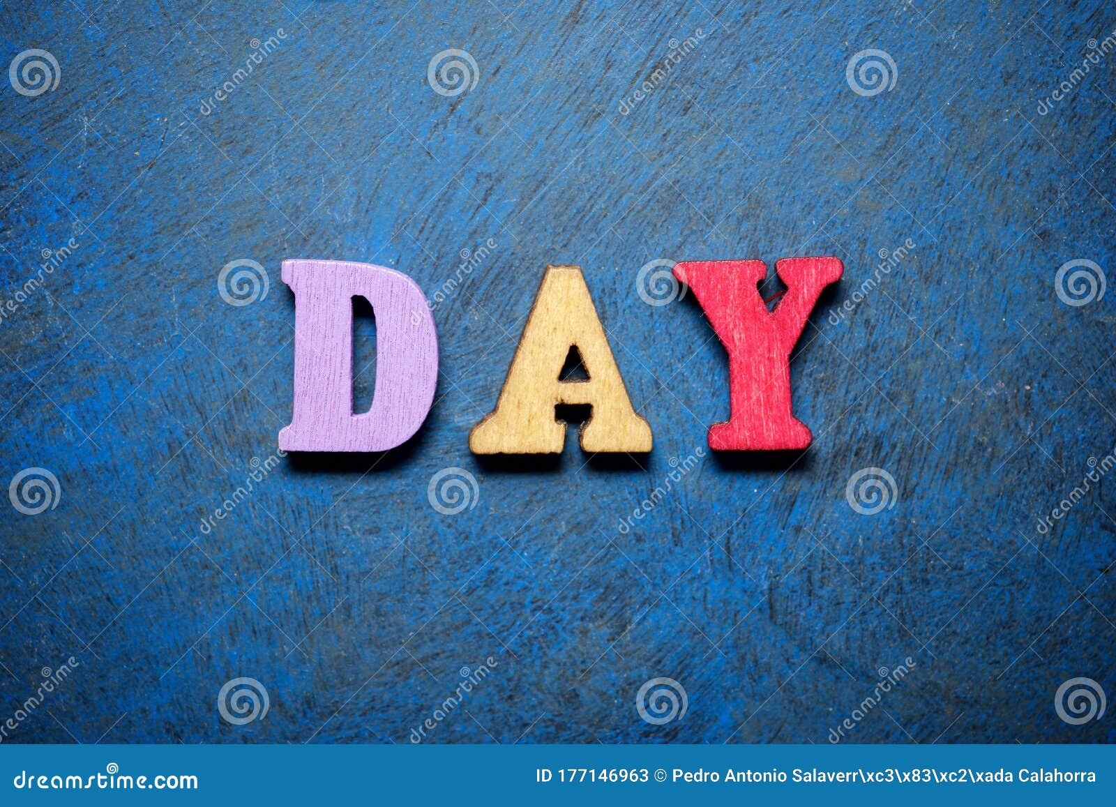 Day word view stock image. Image of concept, message - 177146963