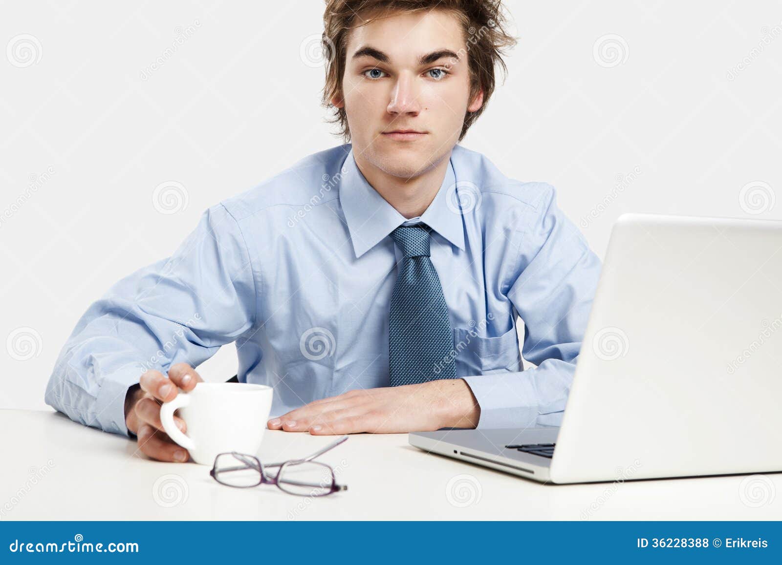 Day of work stock photo. Image of office, manager, handsome - 36228388