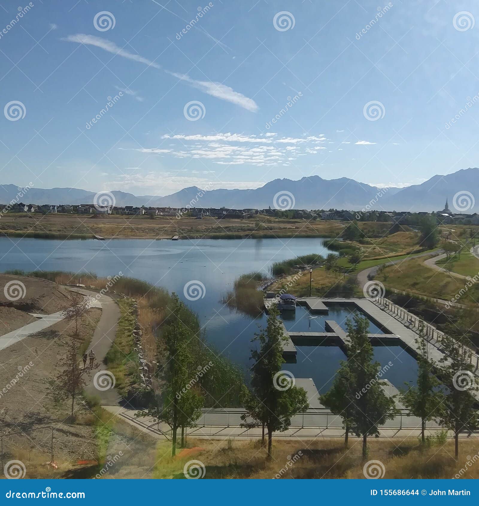 Daybreak Utah editorial stock image. Image of lamdscape - 155686644