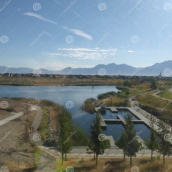 Daybreak Utah editorial stock image. Image of lamdscape - 155686644