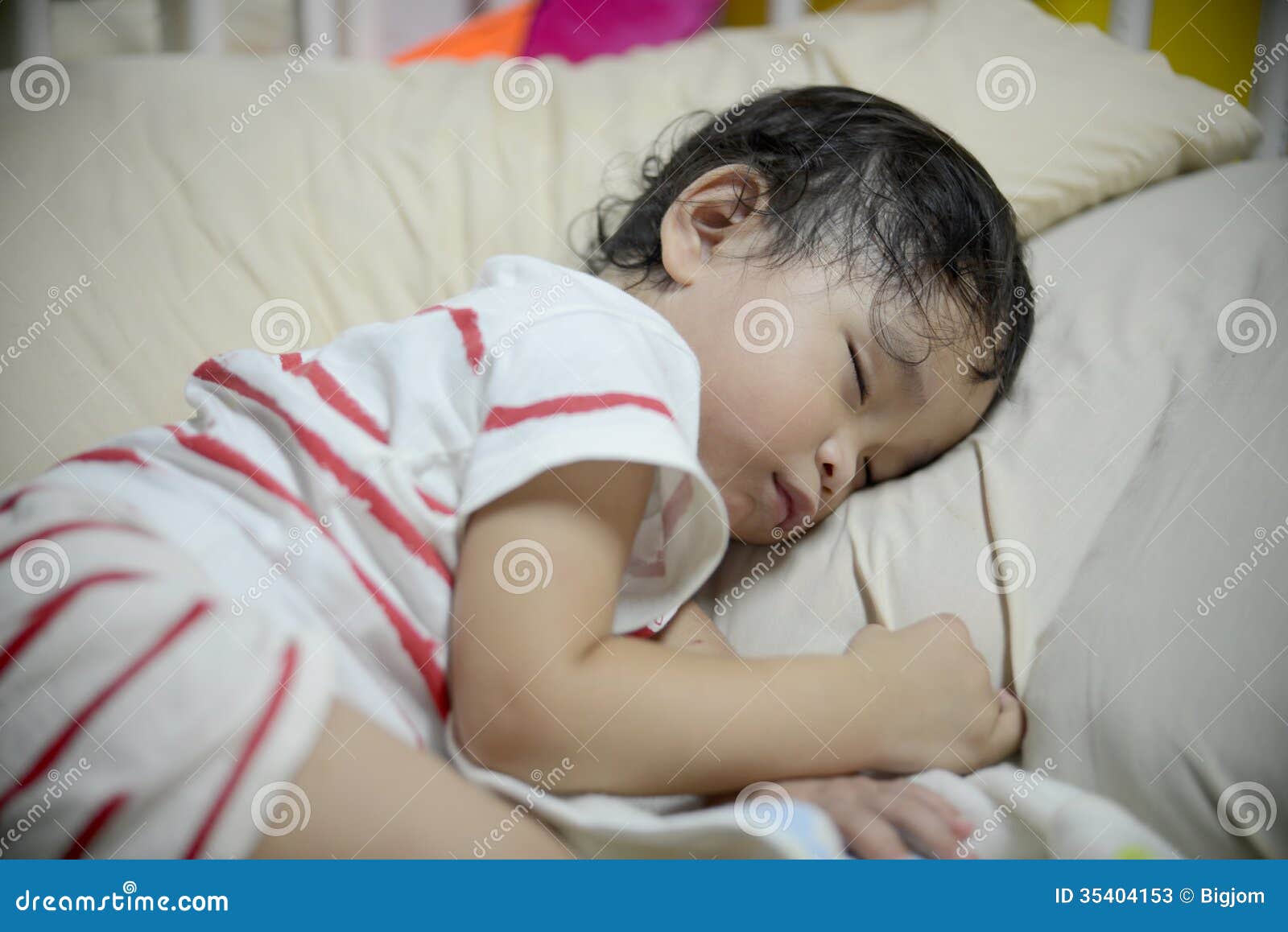 Daydream stock image. Image of relaxation, lying, bedding - 35404153