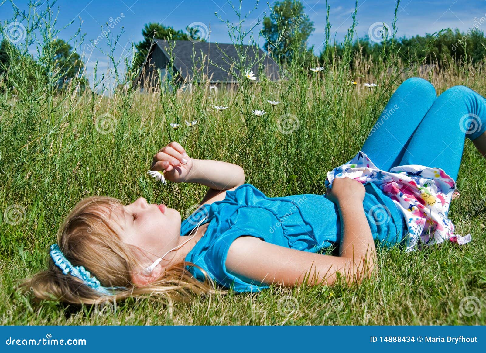 Daydreams stock photo. Image of child, rural, caucasian - 14888434