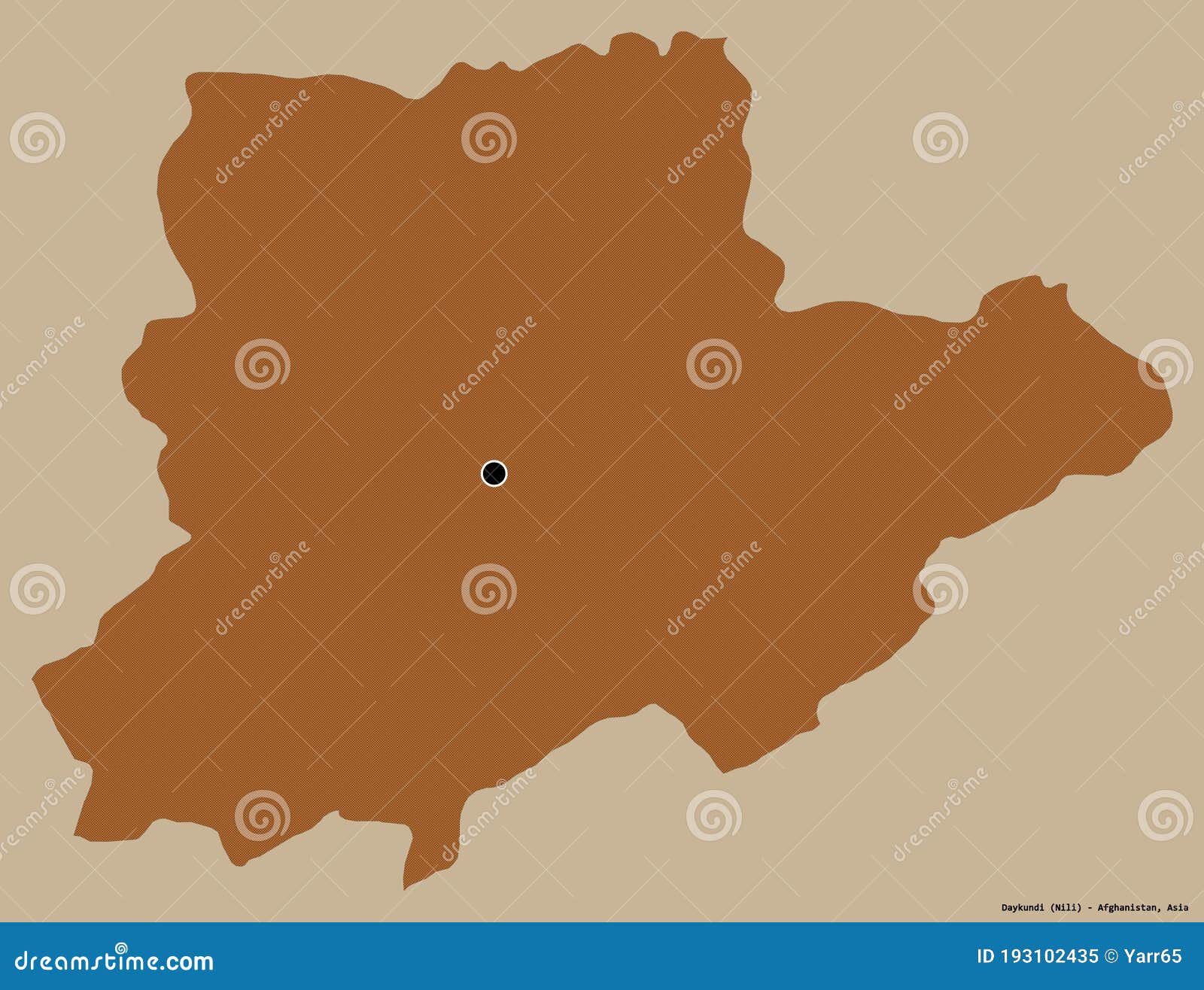 Daykundi, Province of Afghanistan, on Solid. Pattern Stock Illustration ...
