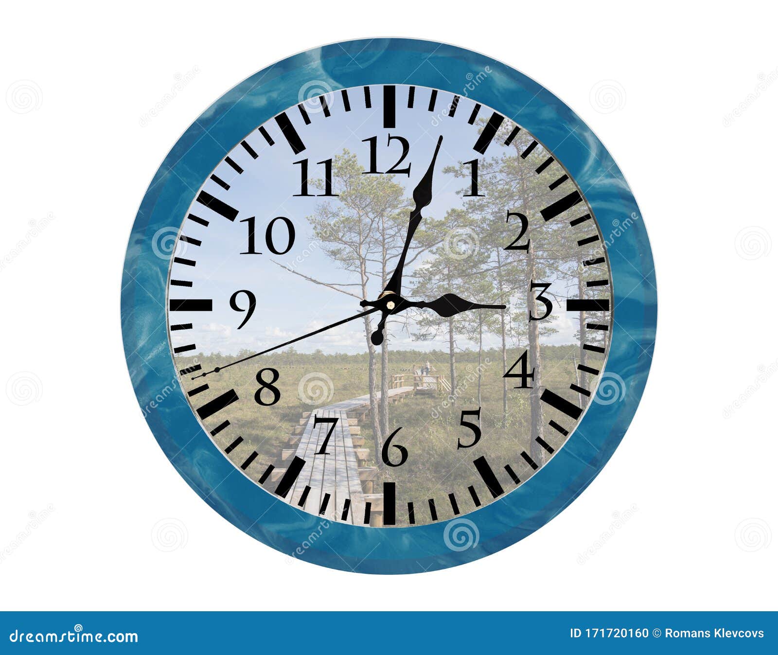 Daylight Saving Time DST. Clock Going To Summer Time +1h Stock Photo ...