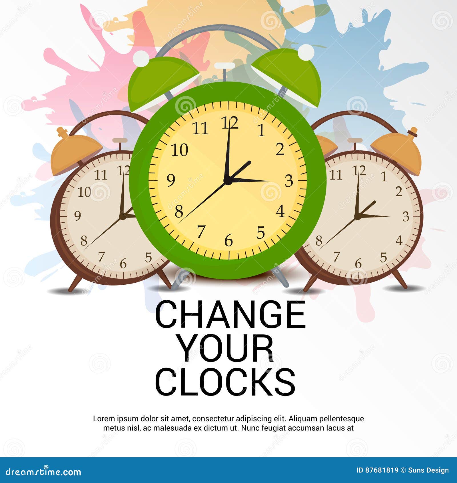 GMT, Greenwich Mean Time. Concept With Keyword, People And Icons. Flat ...