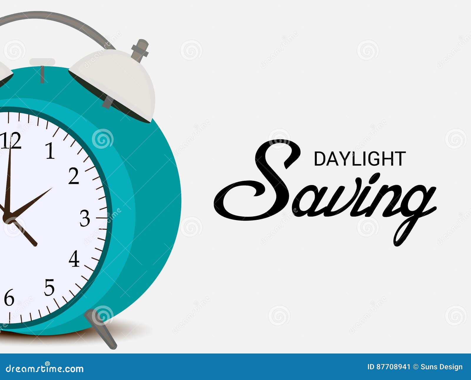 Daylight Saving Time stock illustration. Illustration of spring - 87708941