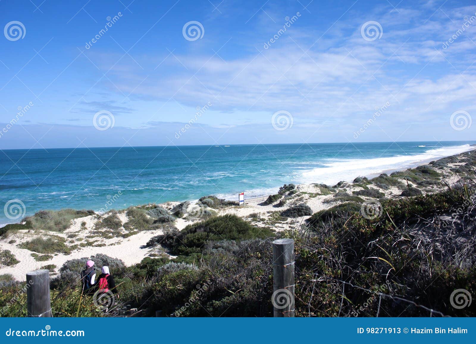 Daylight Scenery in North Beach in Perth, Western Australia Stock Image ...