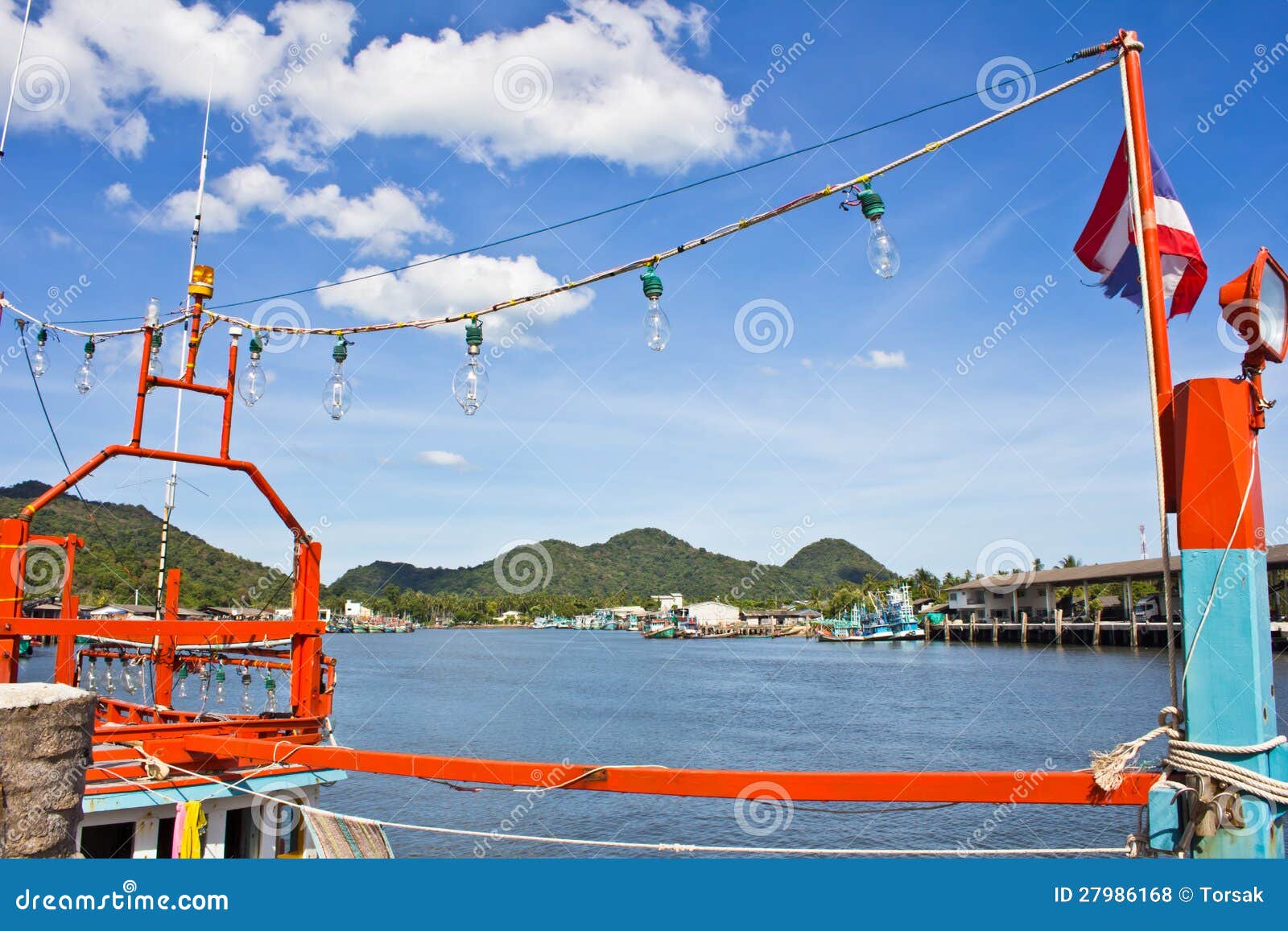 Daylight view of harbour stock photo. Image of background - 27986168